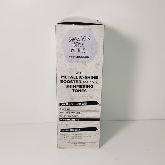 Schwarzkopf | Hair | Copy Schwarzkopf Got2b Metallic Permanent Hair ...